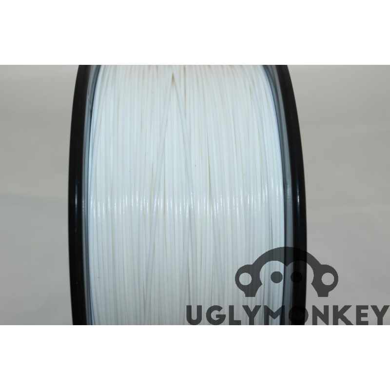 White 2.85mm (3mm) PLA Filament