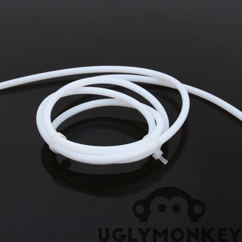 PTFE Tubing, OD 4mm, ID 2mm, 1m long