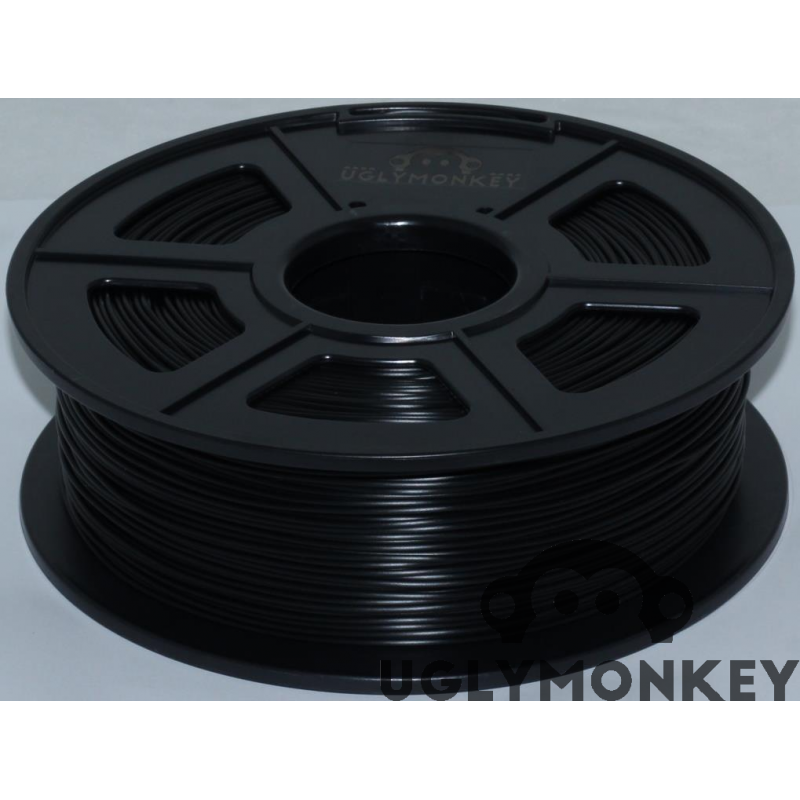 Black PLA Filament 1Kg 1.75mm