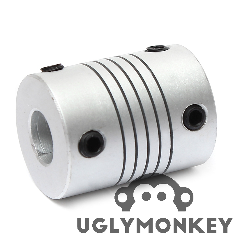 Flexible Aluminium Coupling (5mm/8mm)