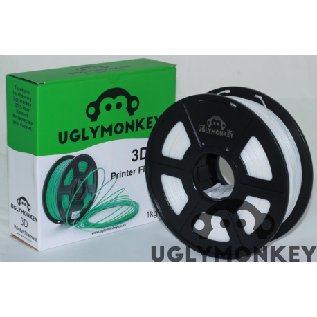 white PETG 1.75mm filament